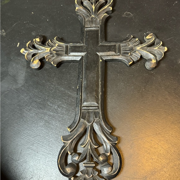 Accents | Black Wooden Cross | Poshmark